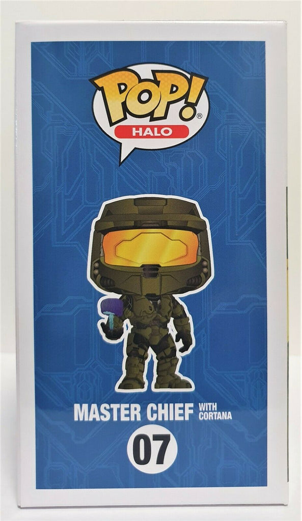 Funko Pop Master Chief With Cortana Metallic Gold # 07 Halo Special Ed ...